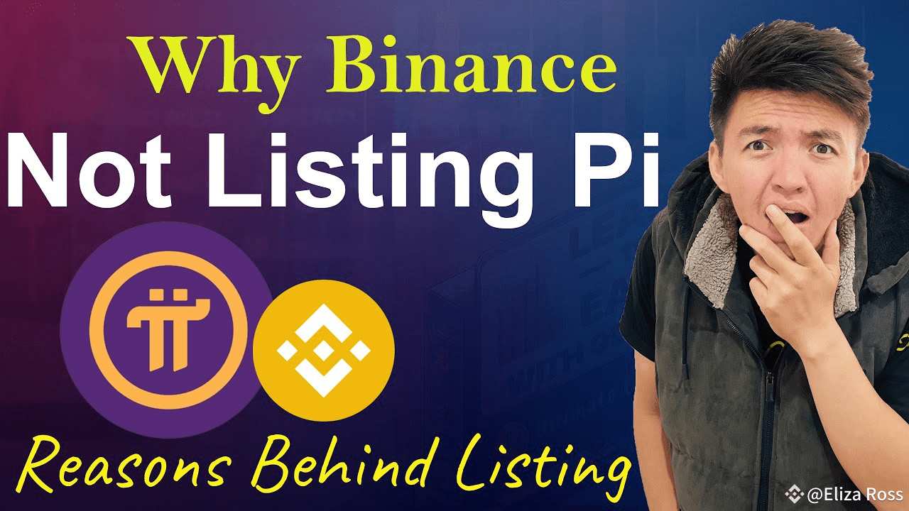 Binance vs. Pi Network: The Real Reason Behind the Non-Listing 🚫🤔 | Eliza Ross on Binance Square