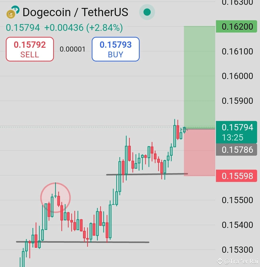 $DOGE– Breakout Play Activated! Dogecoin is showing strong | Trader Rai on Binance Square
