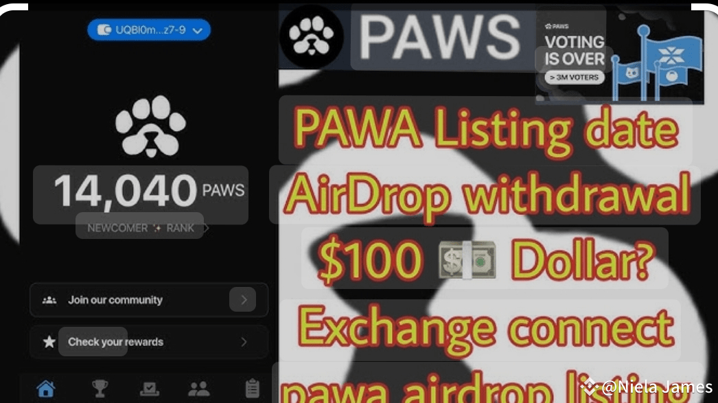 PAWS 🐾 Airdrop Price Update & Withdrawal Guide 🔥💰 The PAWS Airdrop is ...
