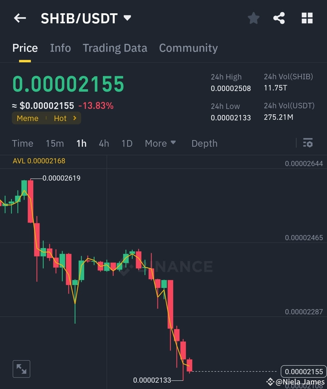 $SHIB /USDT: A High-Stakes Moment for the Meme Coin King ⚡🔥 | Niela ...