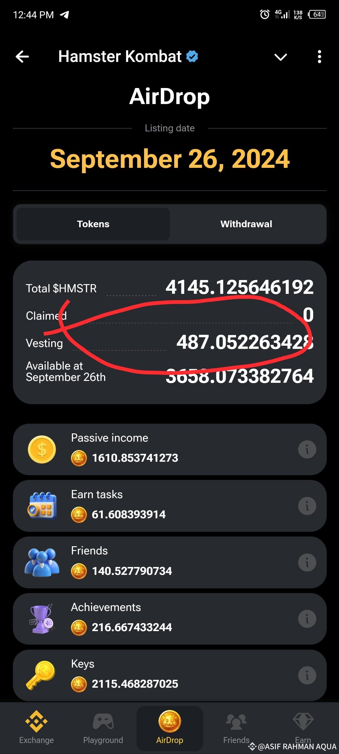 7.2 million pph + 777 key + 74 days + 25 leval card + 5 bill | ASIF ...