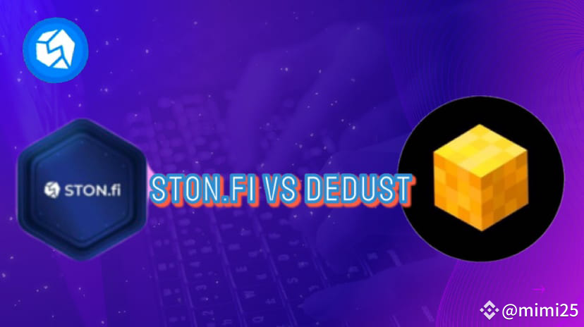 My Experience: STON.fi vs DeDust.io Having explored both ST | mimi25 on ...