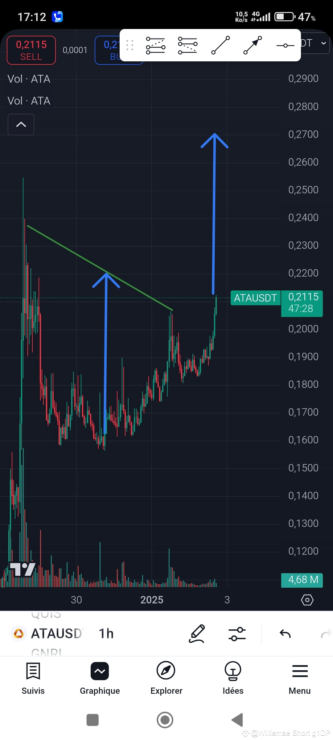 $ATA cup and handle clear and frank come on we serve tea and | roilion ...