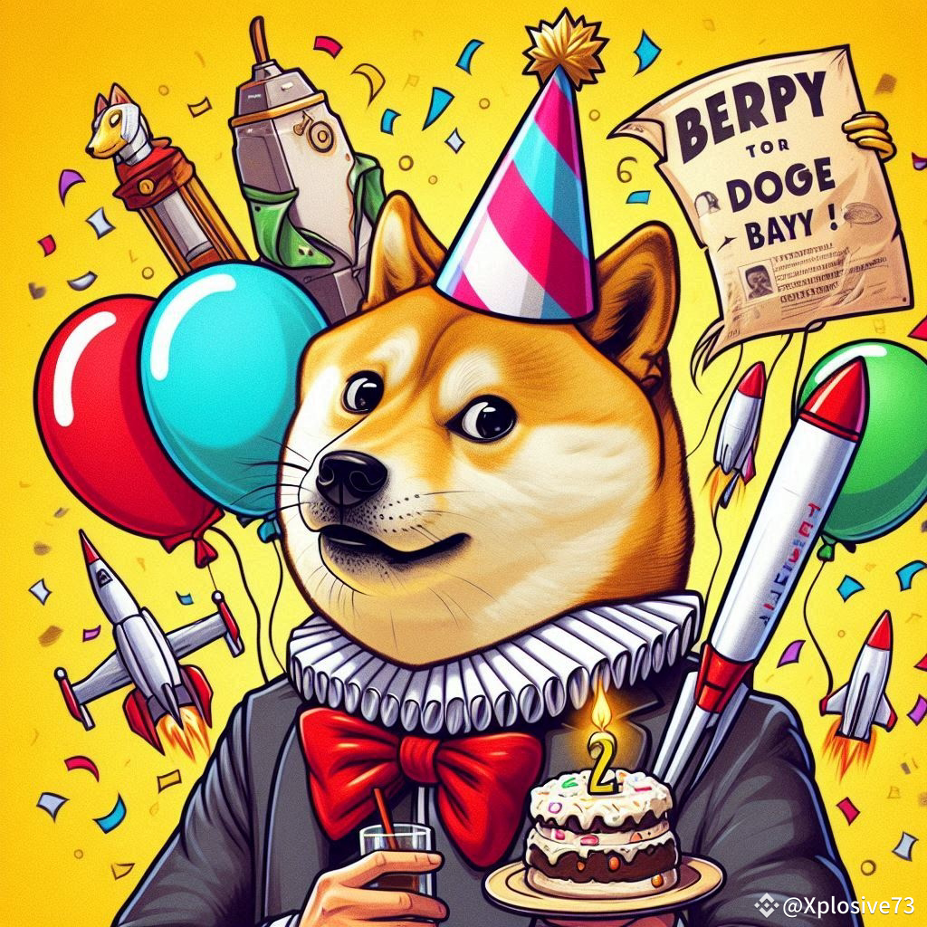 Much wow! Happy $DOGE day to all! So celebration, very joy ...