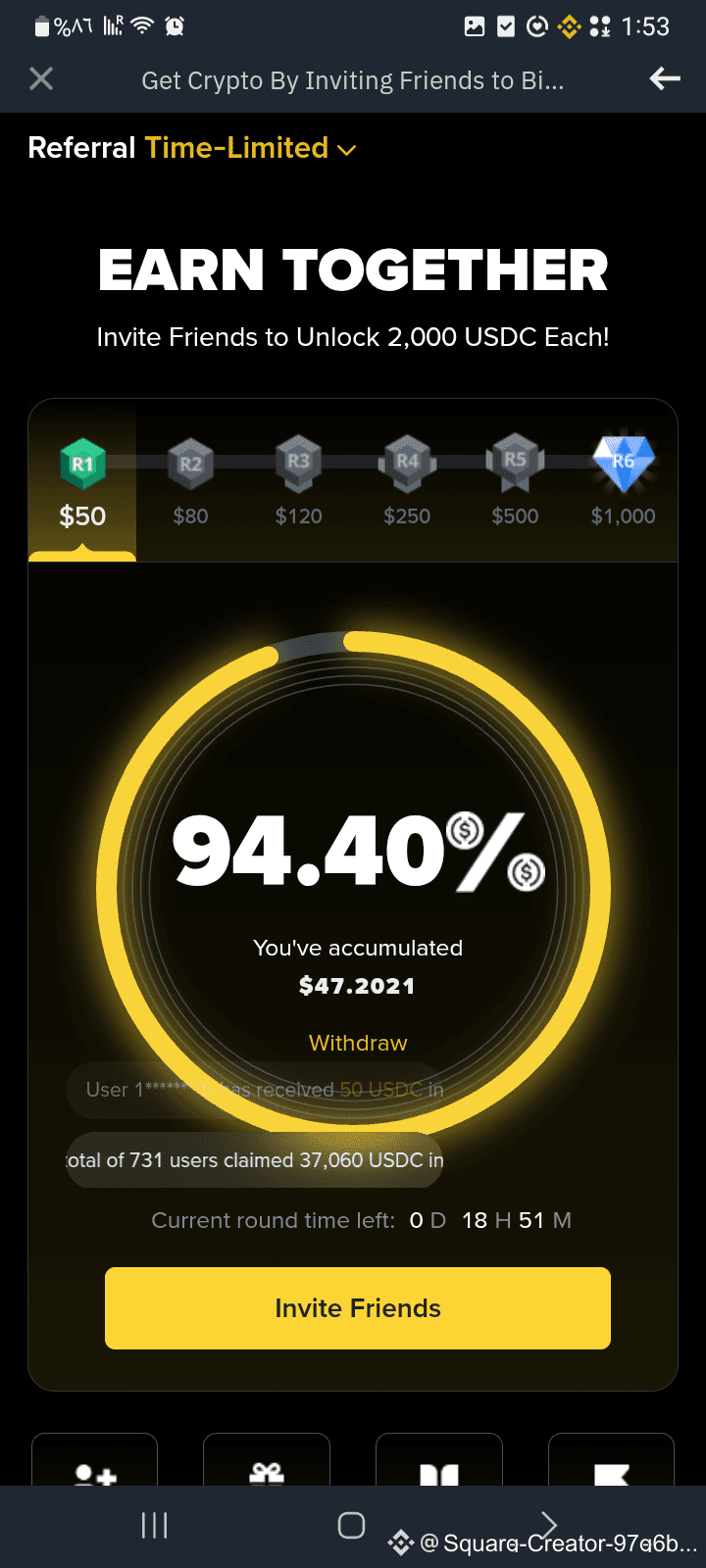 Hurry to enter, interact, and comment to receive your reward | User- b75ar Bitcoin on Binance Square