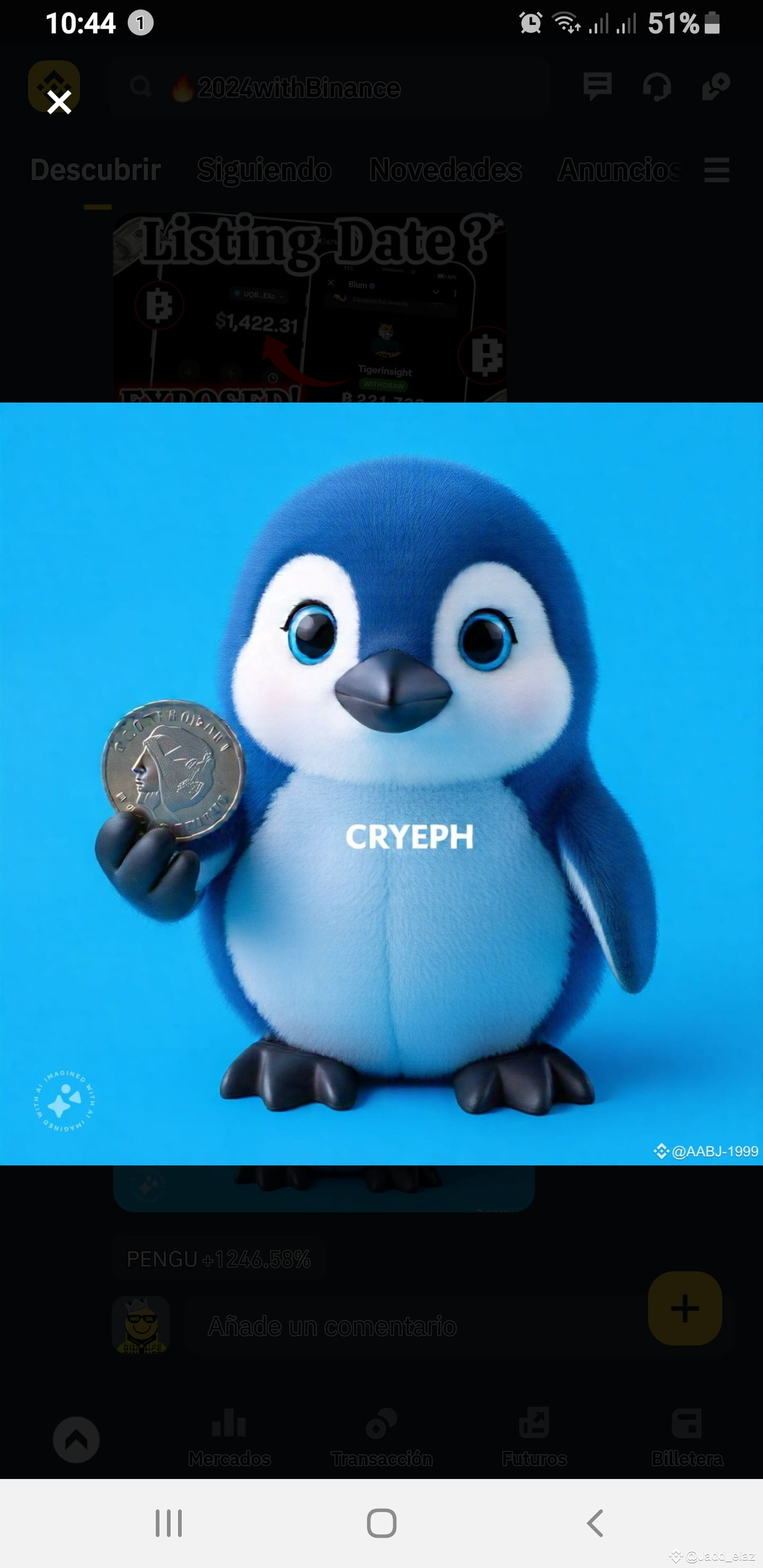 SUPER PENGU COLLAPSE Will it be profitable someday?#PENGU $ | TwiterJadd_elazCripto on Binance ...