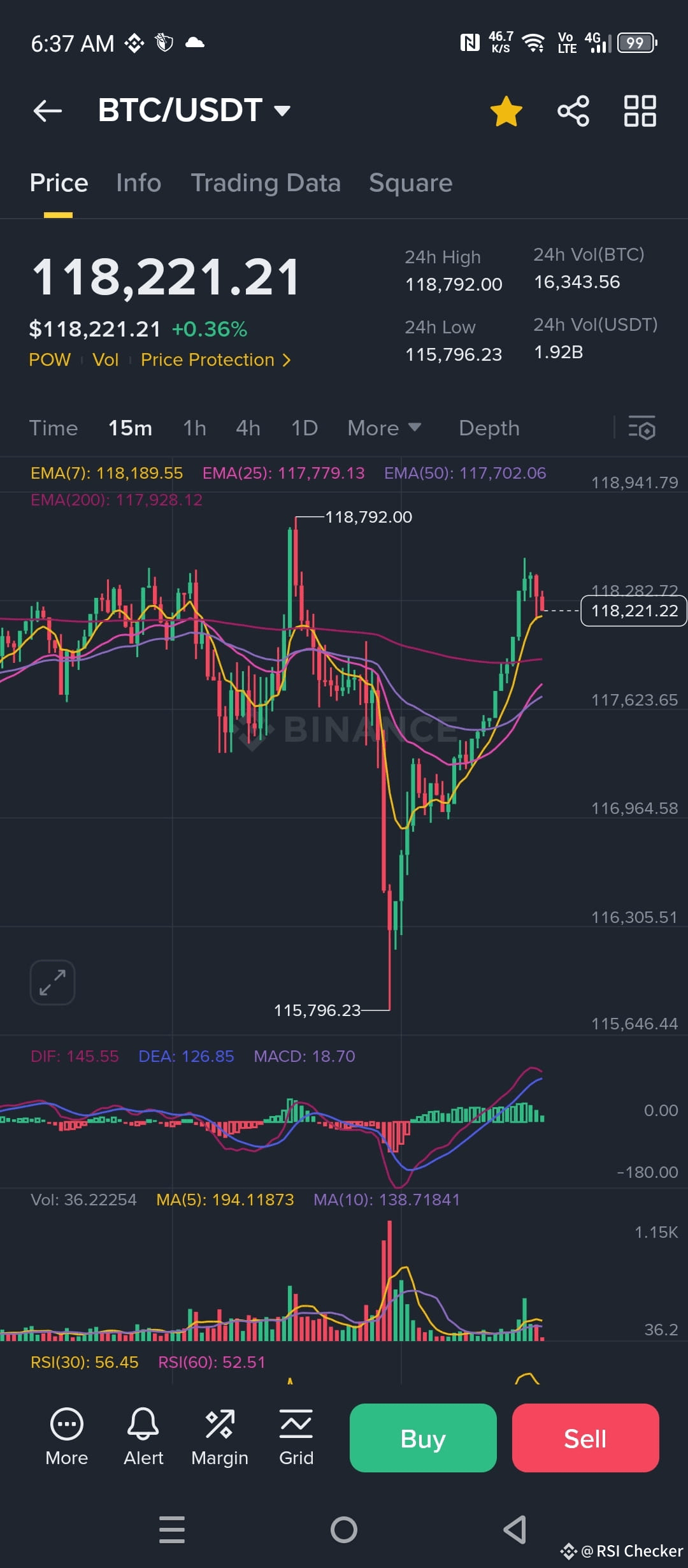📈🚀Current / Ongoing signal is on $RIF Type spot / long ter | RSI ...