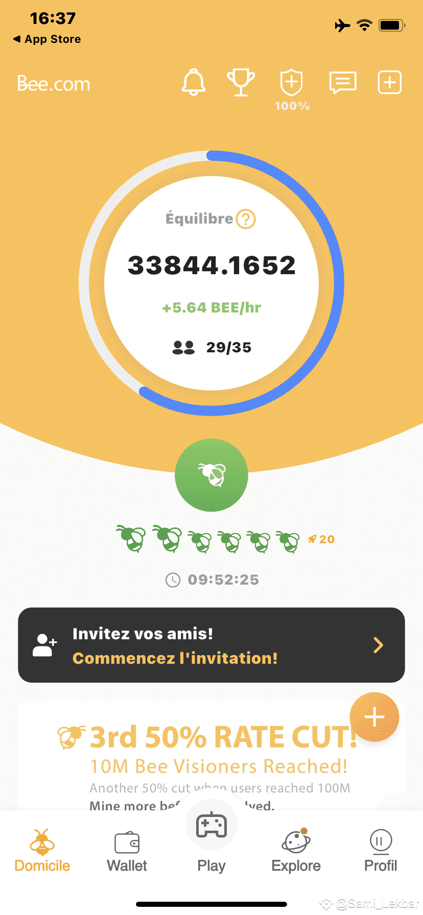 Bee Network Don't miss Bee Network today Mining speed is muc | Sami Lekbar on Binance Square