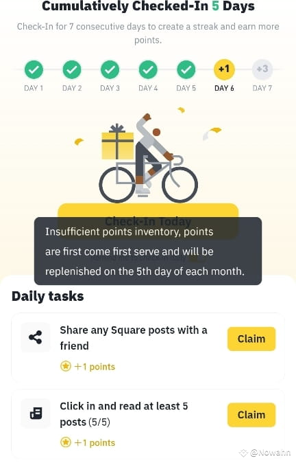 Unable to check in today due to 'insufficient points invento | Nohawn ...