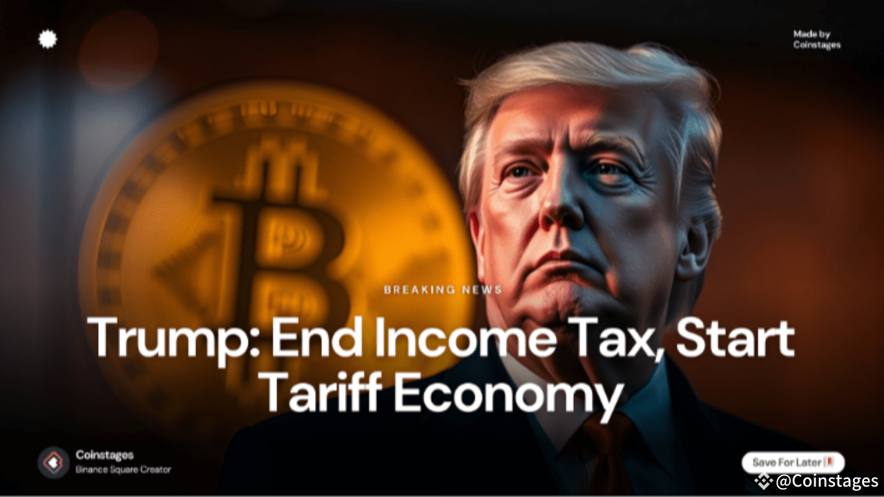President Trump Proposes Abolishing Federal Income Tax, Advocates for ...