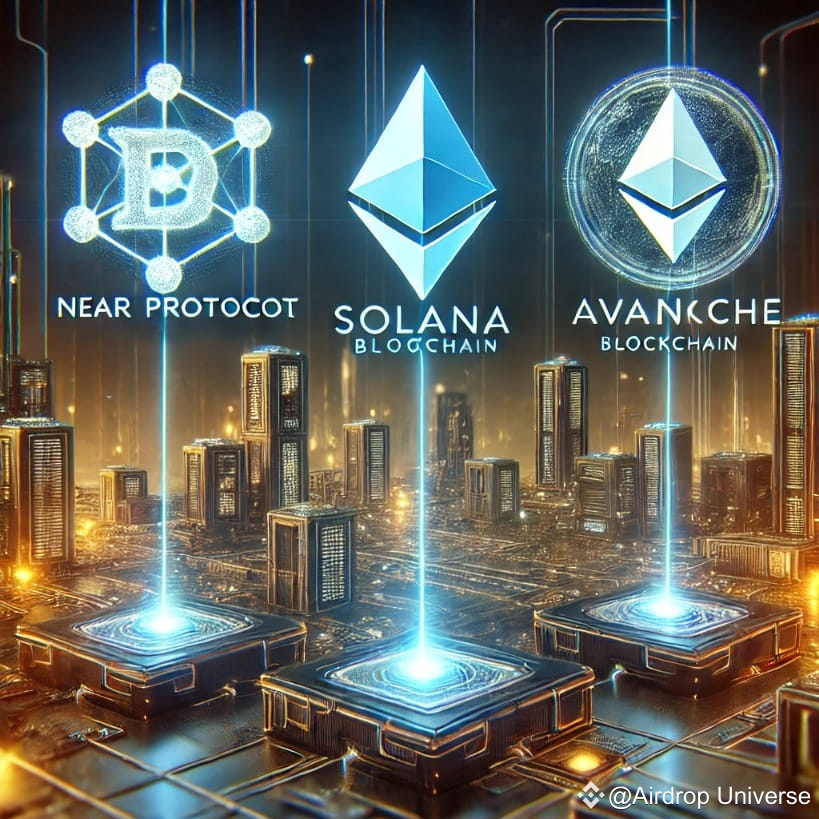 🚀 NEAR, Solana and Avalanche – who is the best? 💰 The blo | Airdrop Universe on Binance Square