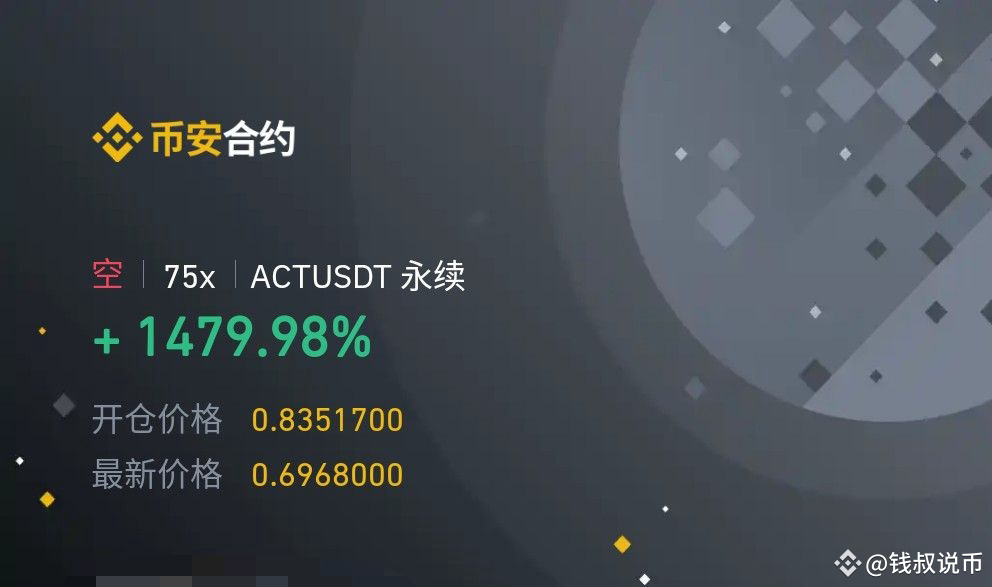 ACT M-shaped "fall" structure is formed, short-selling slaug | Crypto北上 ...