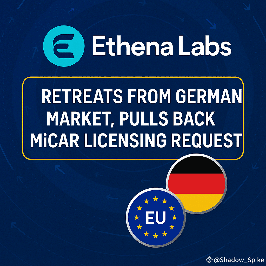 𝗘𝘁𝗵𝗲𝗻𝗮 𝗟𝗮𝗯𝘀 𝗘𝘅𝗶𝘁𝘀 𝗚𝗲𝗿𝗺𝗮𝗻 𝗠𝗮𝗿𝗸𝗲𝘁, | _Crypto_Panda_ on Binance Square