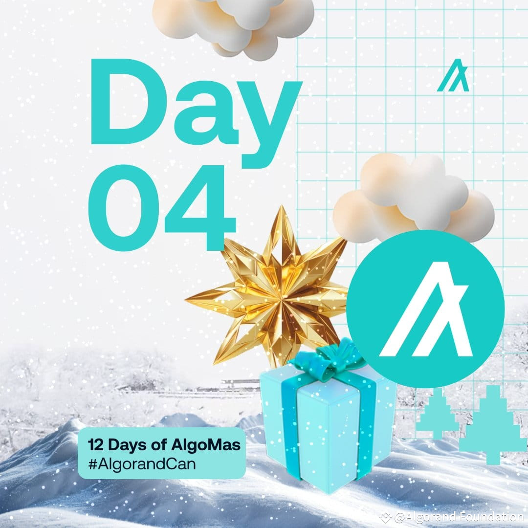 Welcome to Day 4 of the 12 Days of AlgoMas Giveaway 🎅 Let’ | Algorand ...