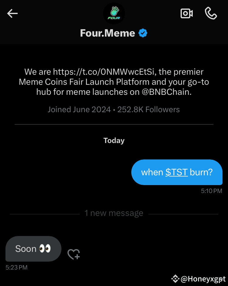 $TST burn 🔥 Confirmed | Honeyxgpt on Binance Square