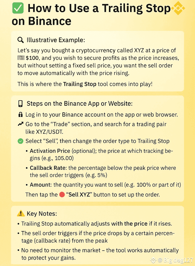 [Beginner Guide] How to Set a Stop-Loss (Stop-Limit) on Bina | Big ...