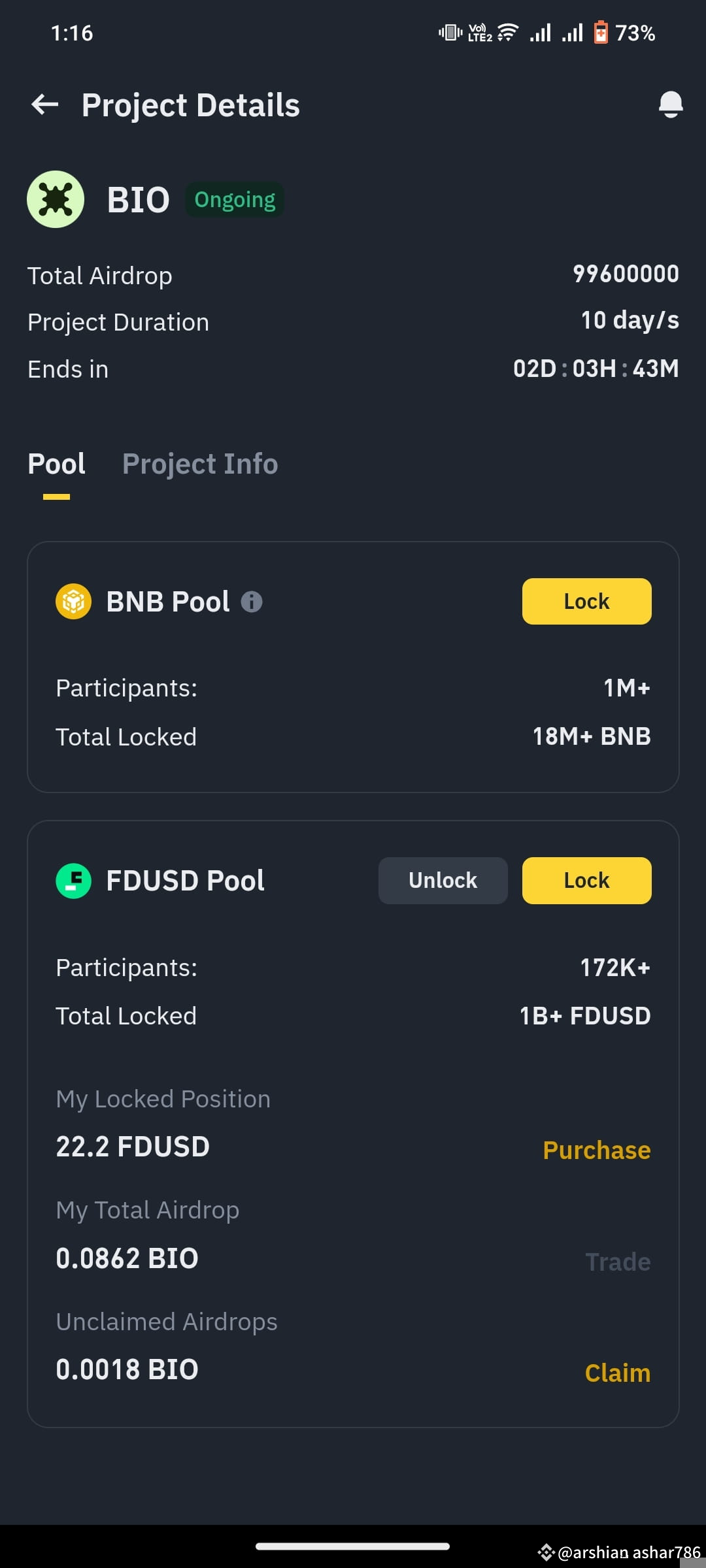 1 BIO = ???$$ Anyone know the price of bio token 🤔🤔 1 BIO | arshian ...