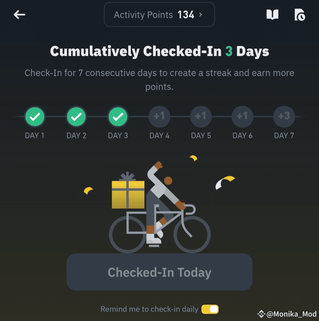 🚀 Go and Check the Task Center to Claim Your Activity Point | Monika ...