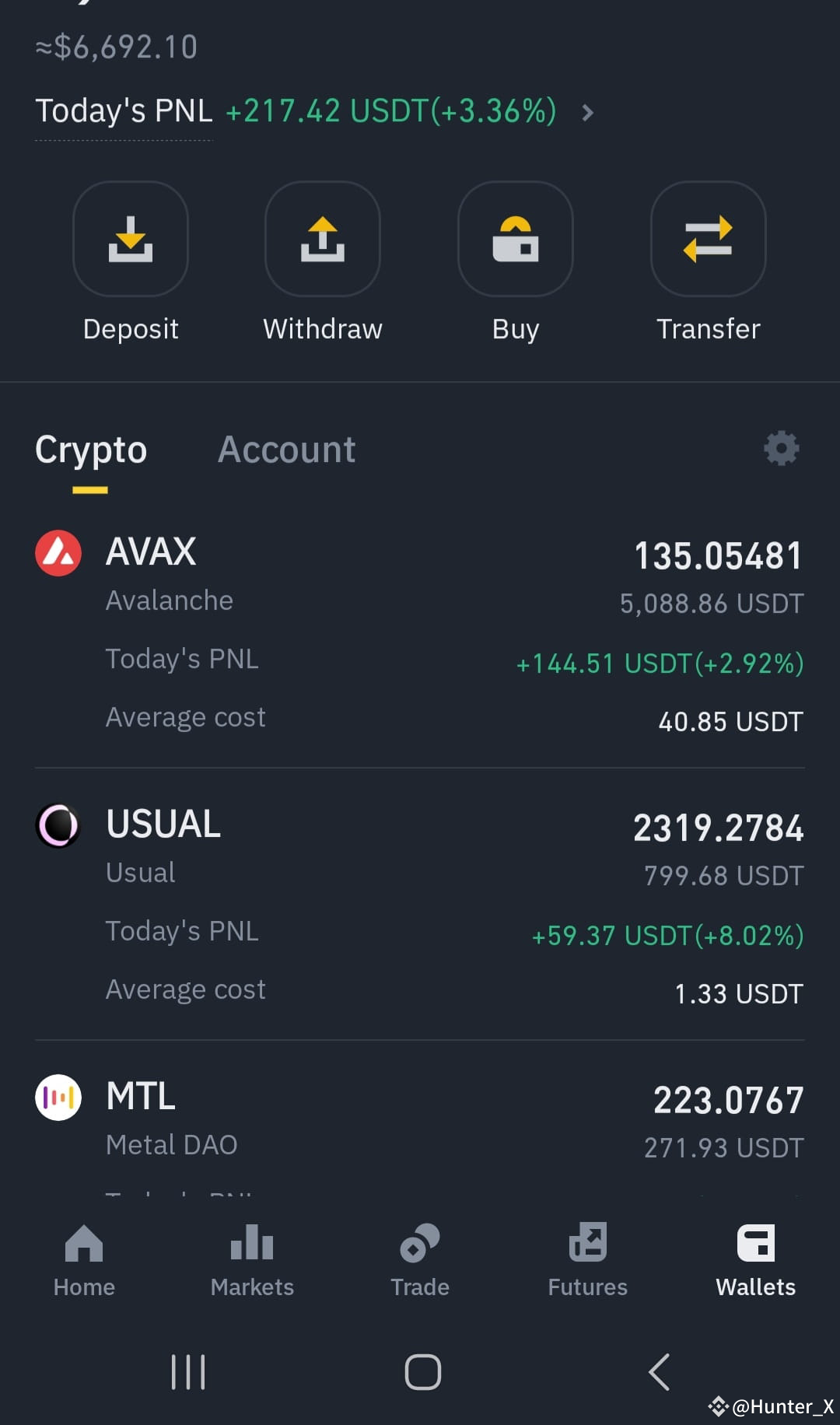 Buy #Avax and #usual amd hold in spot 🚀🚀 ️ | Hunter_X on Binance Square