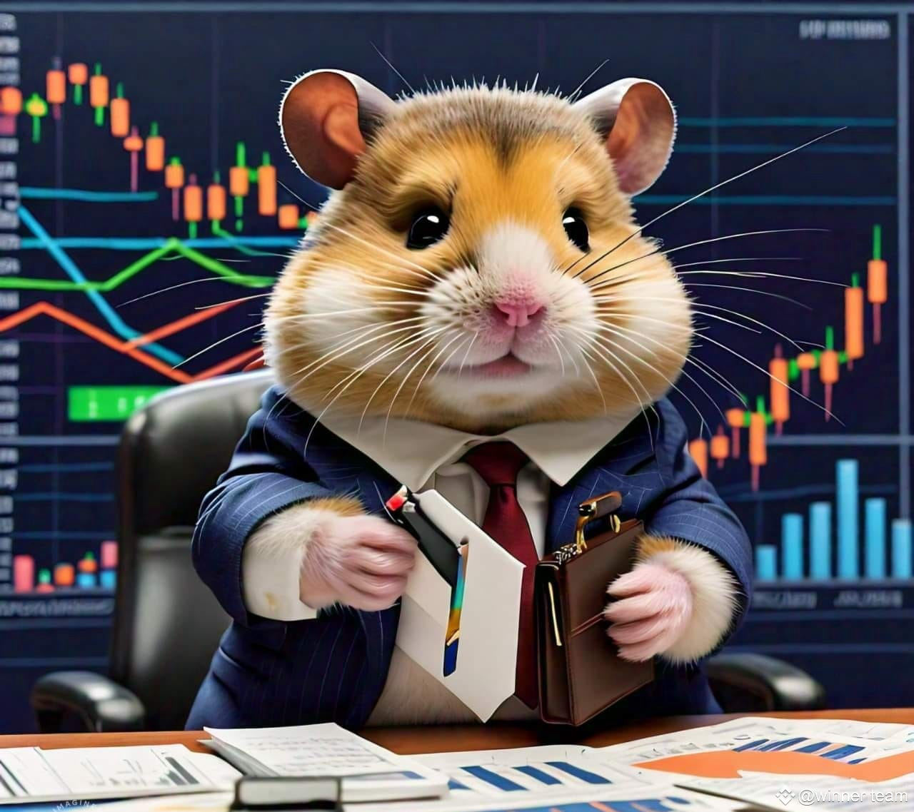 $HMSTR Now Hamster Shows His Power, He Climbs Up By Himself. | winner ...