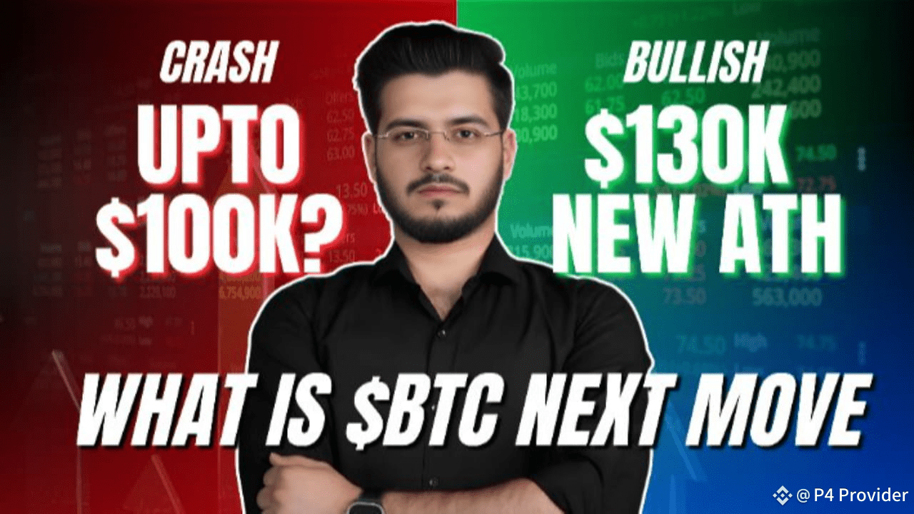 Will $BTC Crash or Blast? Know Before Trading | P4 Provider on Binance ...