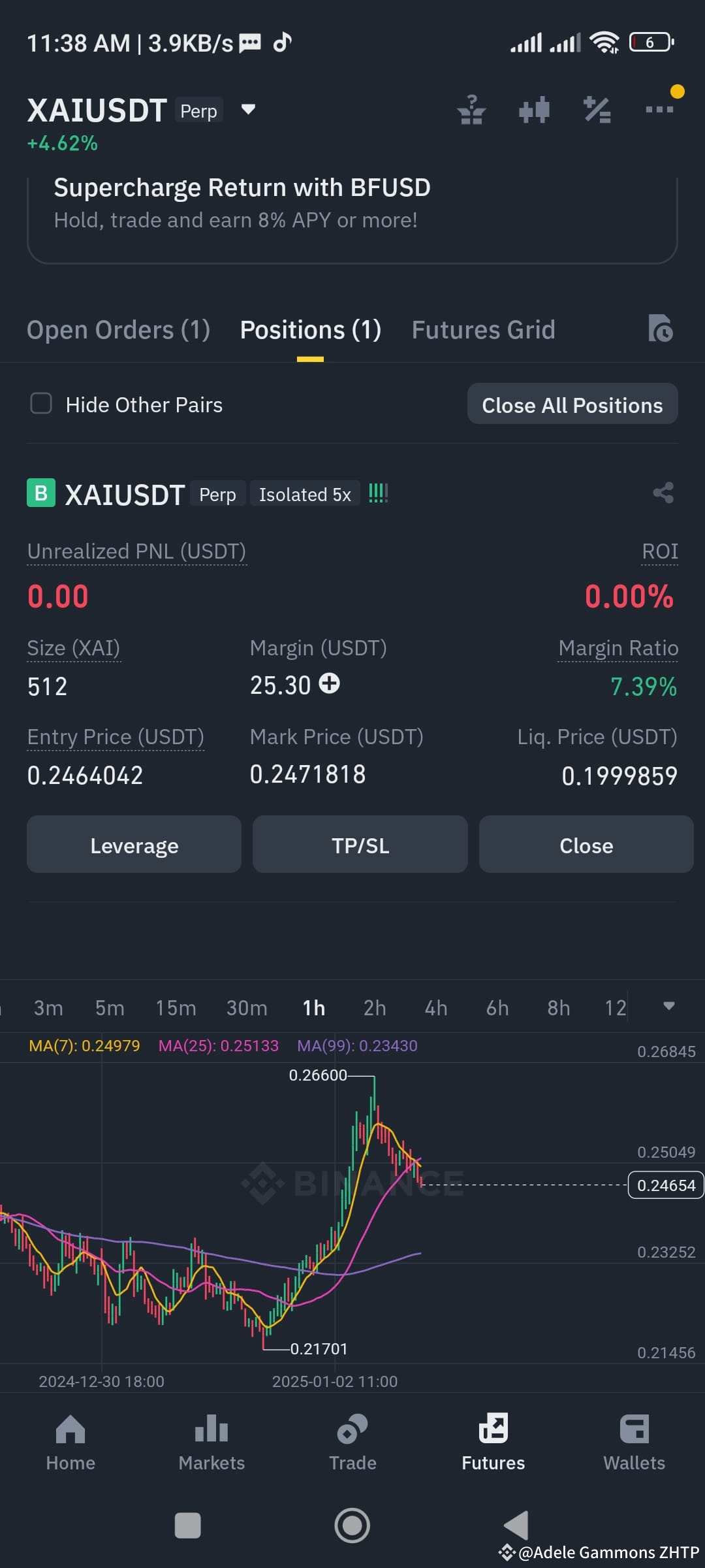 $XAI hold or close | Adele Gammons ZHTP on Binance Square
