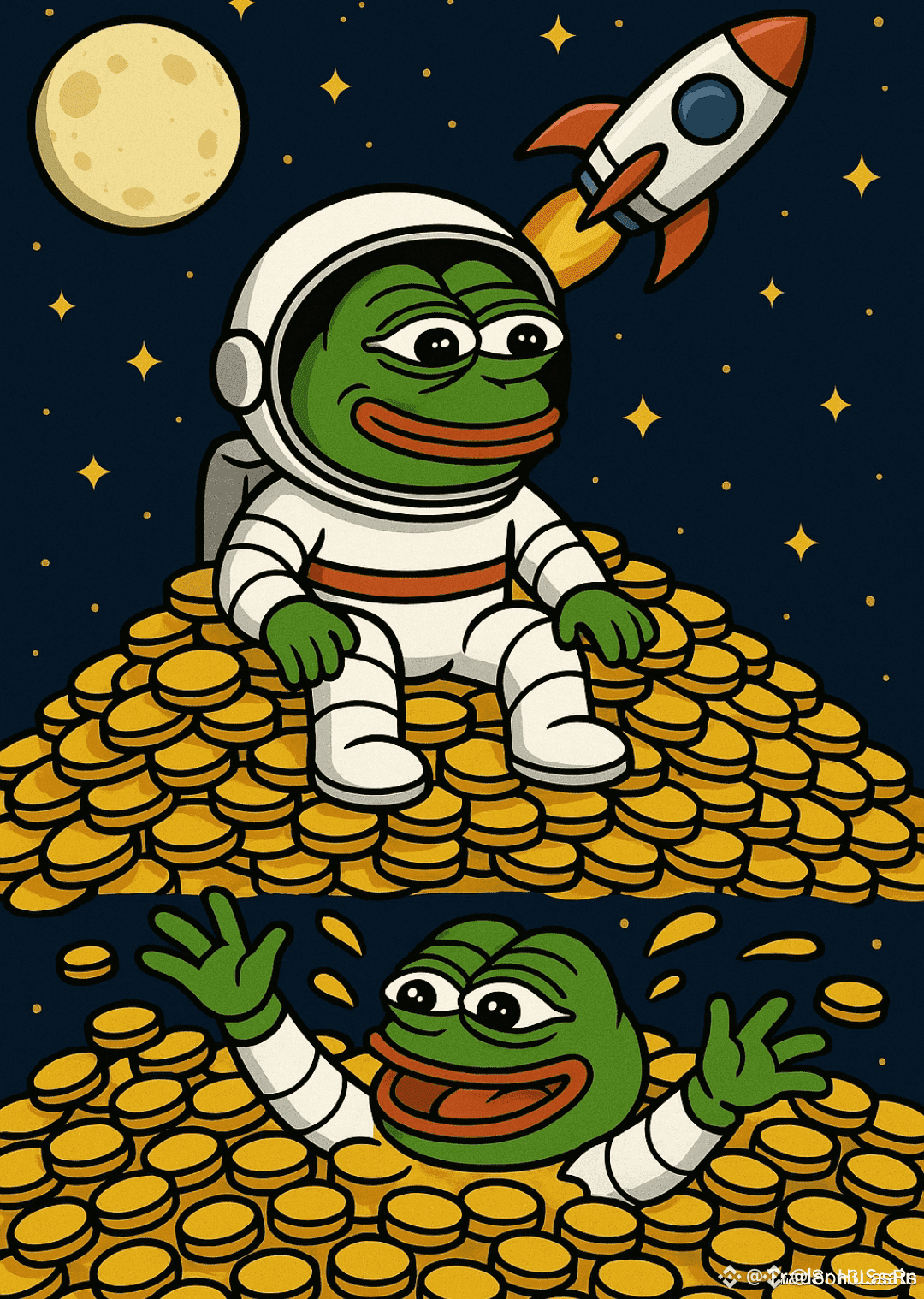 🚀💸 I just launched $2 in $PEPE and I'm already walking on | Son3LasRs ...