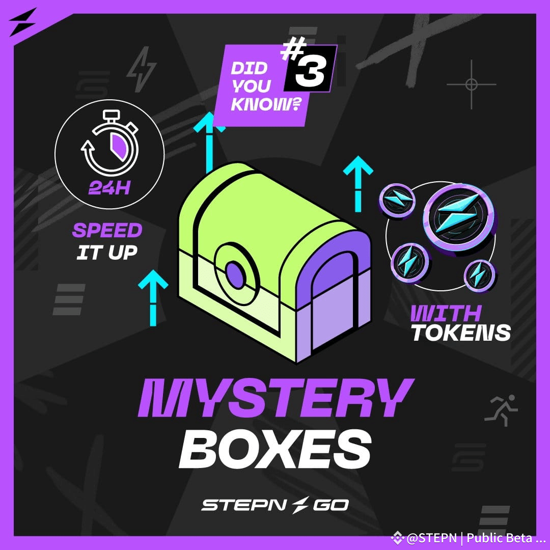 Did You Know #3 – Mystery Boxes 🎁 Are you ready to grab so | STEPN | Public Beta Phase VI on ...
