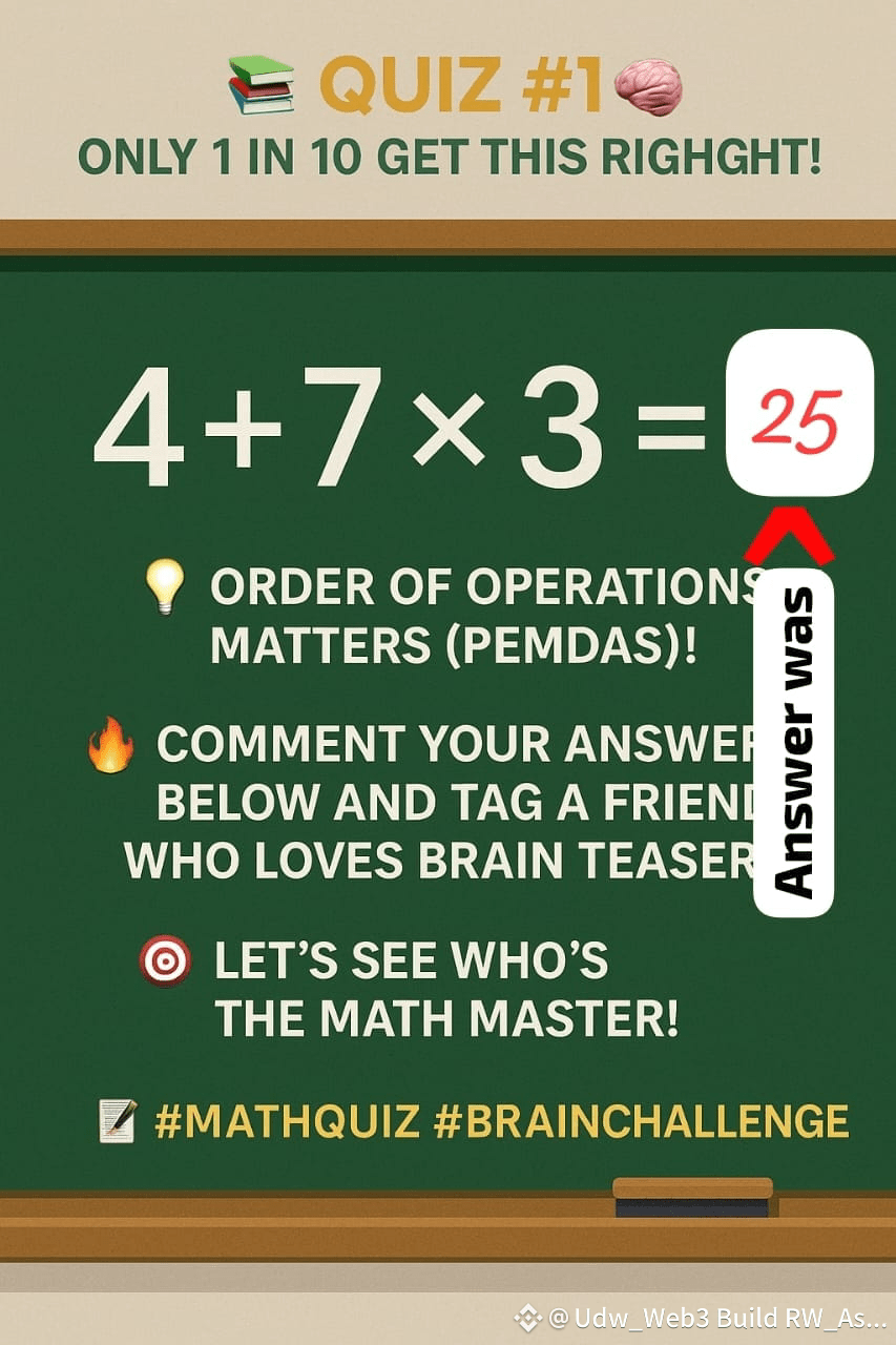 $QI Quiz + #QI Correct answer for Quiz#1 was 24 few said | Udw_Web3 ...