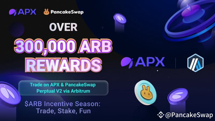 🏆 Trade on PancakeSwap Perpetuals v2 on Arbitrum and win | PancakeSwap on Binance Square