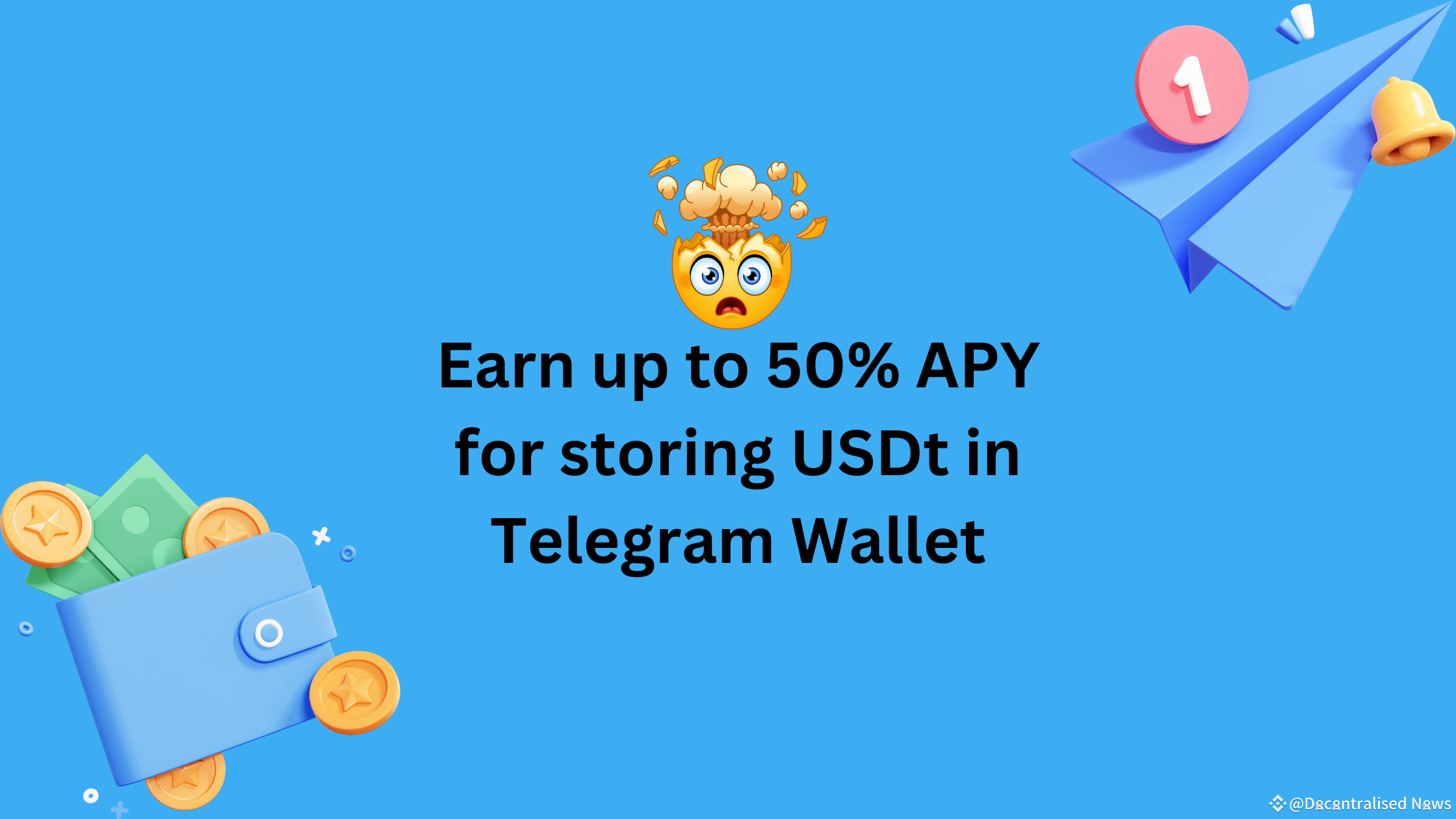 Maximize Your Earnings: 50% APY on USDt with Telegram Wallet | Decentralised News on Binance Square