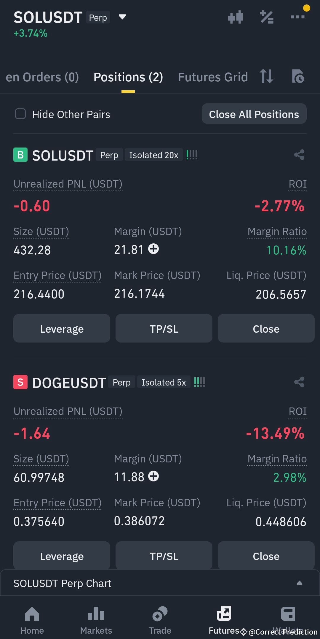 Experts give your opinion what to do $SOL $DOGE #CryptoReb | Correct ...
