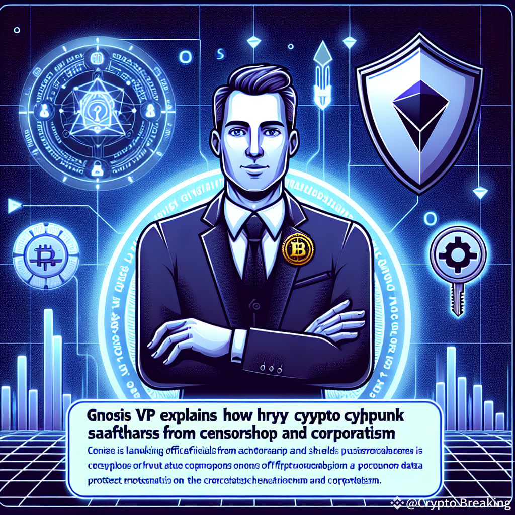 Gnosis VP explains how crypto cypherpunk safeguards users from censorship and corporatism ...