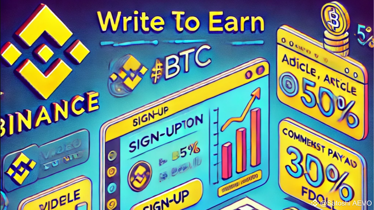 Earn Money from Content with the "Write to Earn" Program on Binance ...