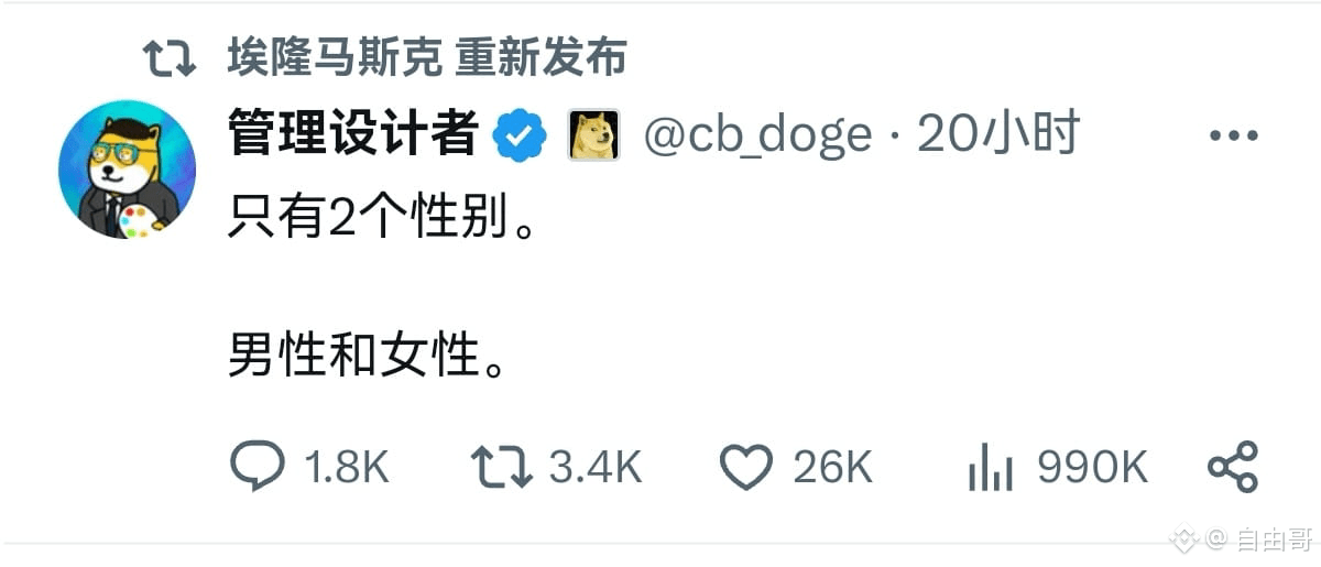 What does Musk's bird language mean? $DOGE | 自由哥 on Binance Square