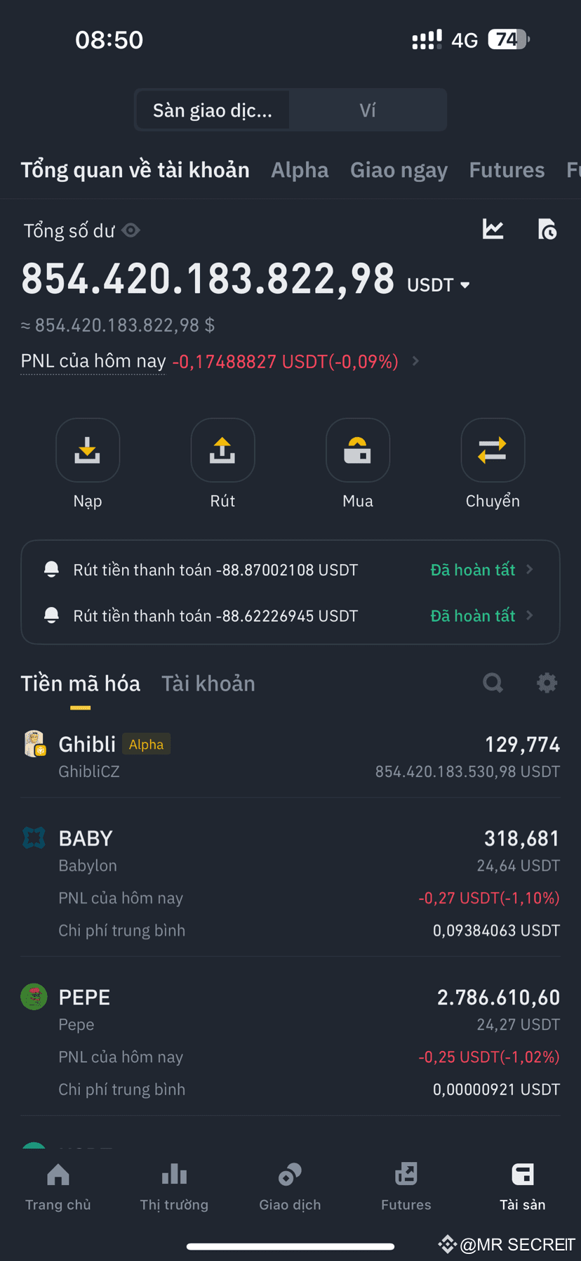 With this much money, when will I ever spend it all, huh? | MR SECRET on Binance Square