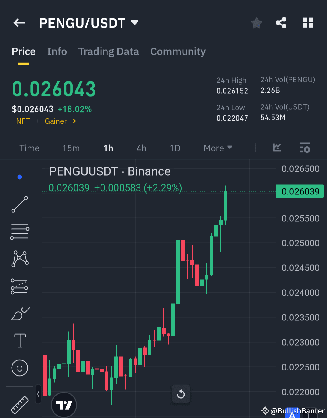 $PENGU /USDT: Rocketing Higher – Get Ready for More Gains! | BullishBanter on Binance Square