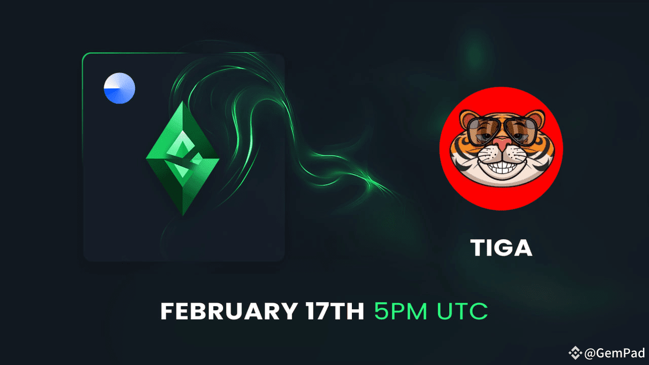 💎 TIGA PRESALE ANNOUNCEMENT 💎 We're proud to announce the | GemPad on Binance Square