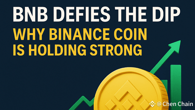 BNB Defies the Dip: Why Binance Coin Is Holding Strong | Chen Chain on ...