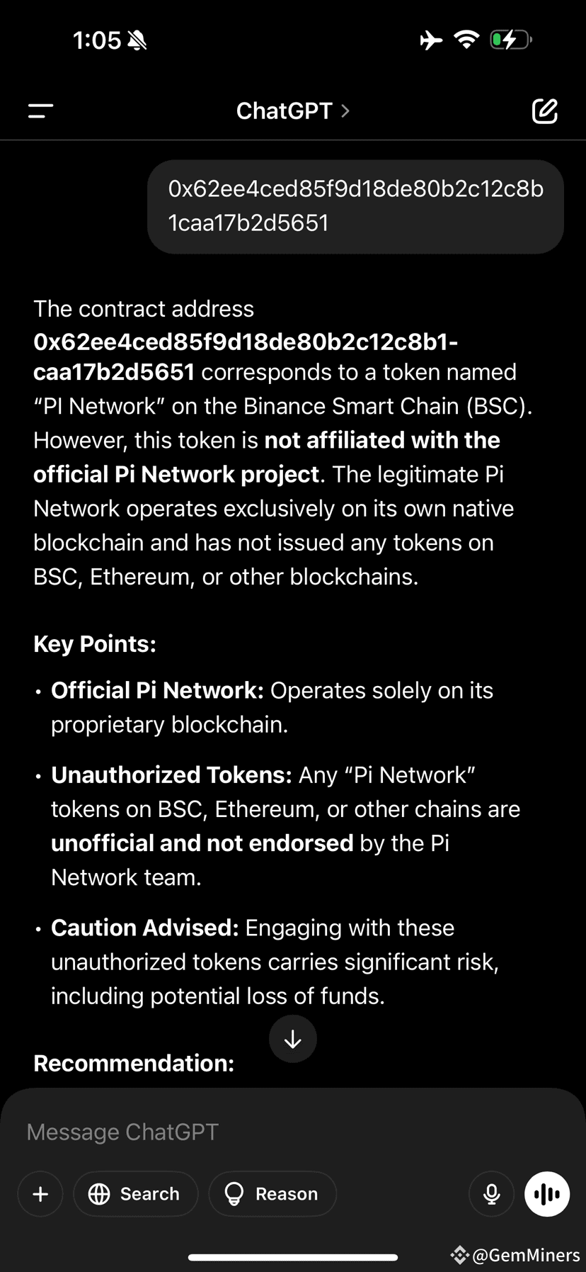 Be cautious brothers ! | GemMiners on Binance Square