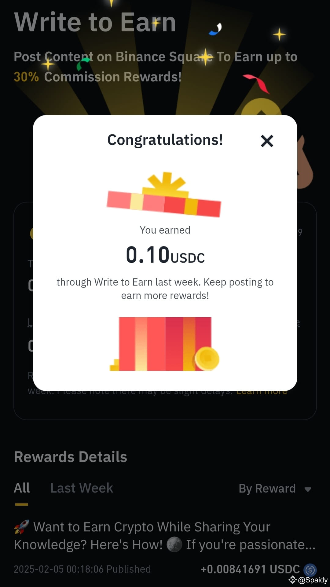🔥 Earn Money by Writing on Binance Square! I Just Earned 0. | Spaidy on ...