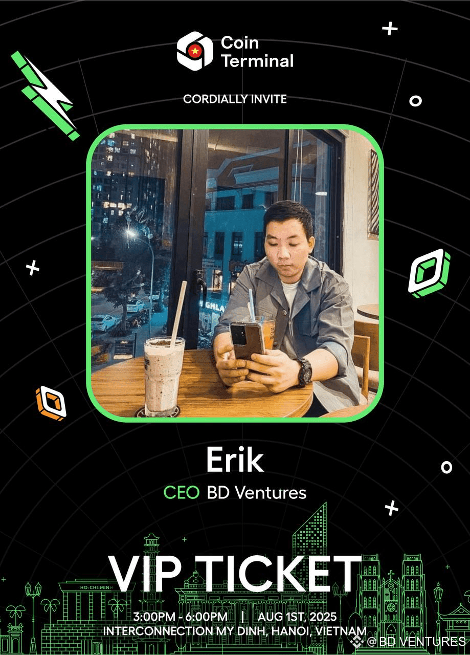 🔈🔈#CoinTerminal Meetup Hanoi – Builders Night! Thanks to | BD VENTURES on Binance Square