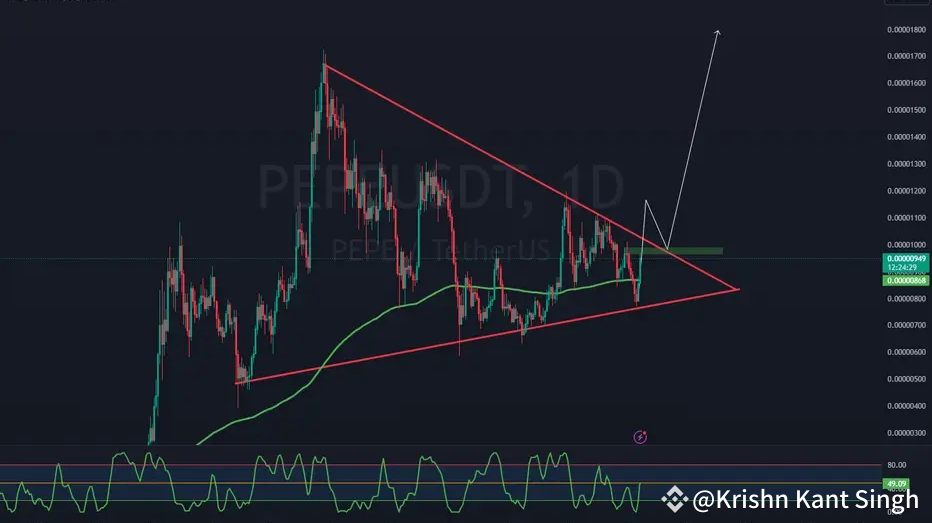 Pepe Coin Price Eyes 1,850% Gains Amid Massive Whale Accumulatio | Krishn Kant Singh on Binance ...