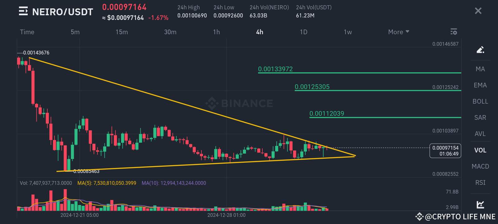 $NEIRO Coin Pump Analysis And potential Trade Setup ALERT 🚨 | CRYPTO ...