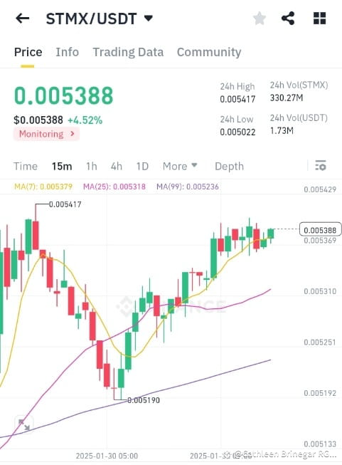🔥 $STMX #VVVonBinance /USDT Technical Analysis & Market O | Cathleen Brinegar RGnC on Binance Square