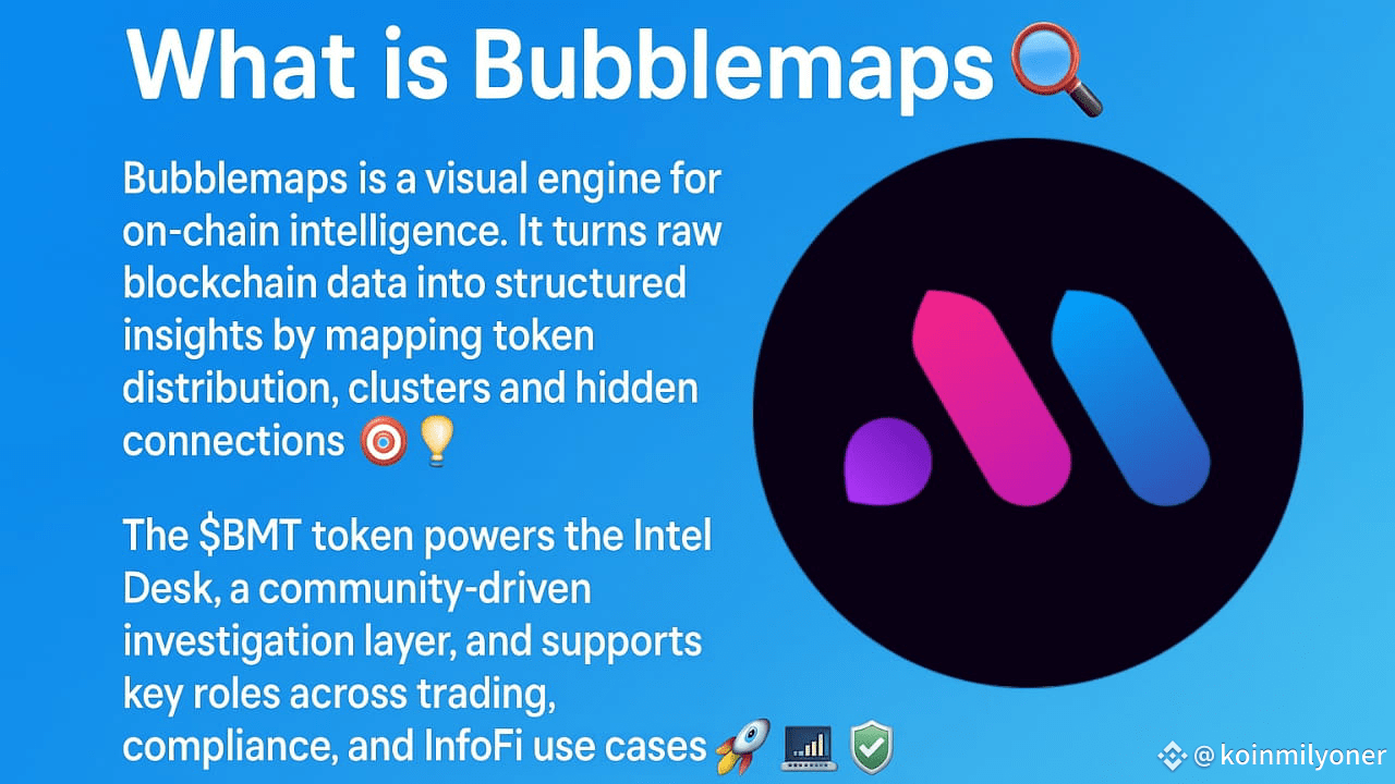 What is Bubblemaps? The Visual Revolution in On-Chain Intelligence | koinmilyoner on Binance Square