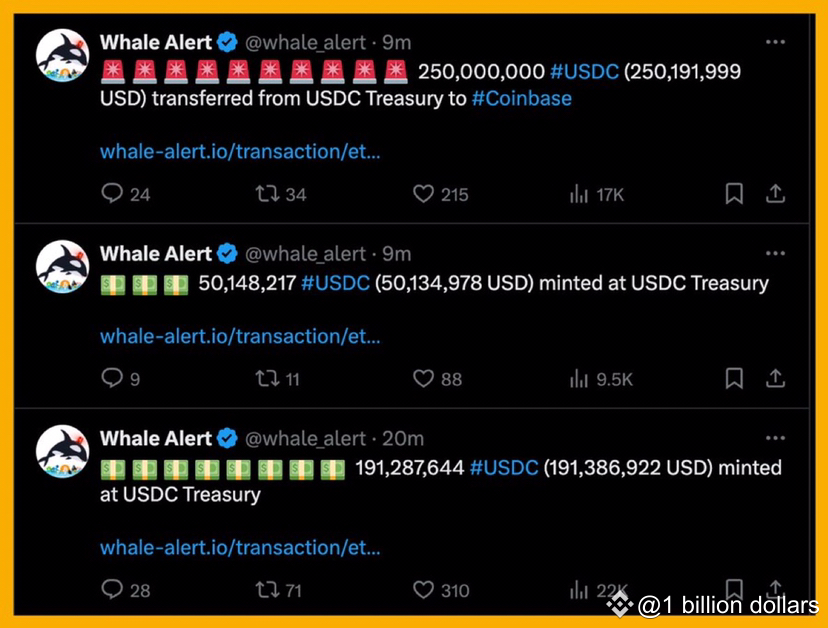 Circle printed another 241 million USDC, most of the USDC pr | 1 ...