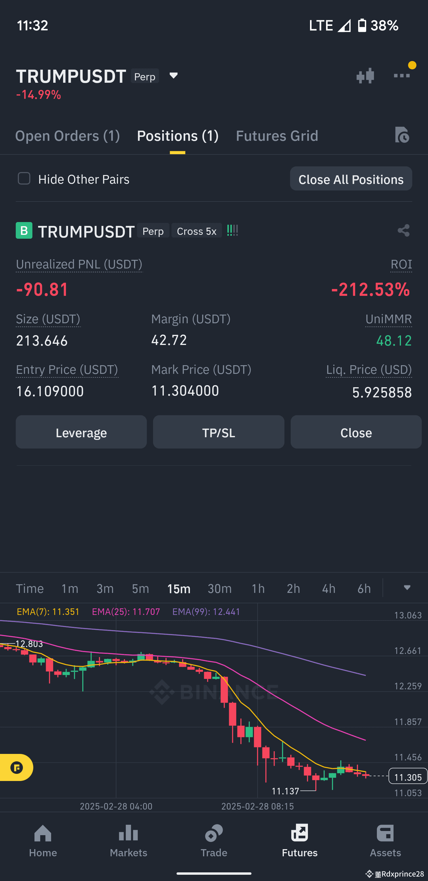 #TraderProfile #BinanceAlphaAlert what we do guy hole or cl ...