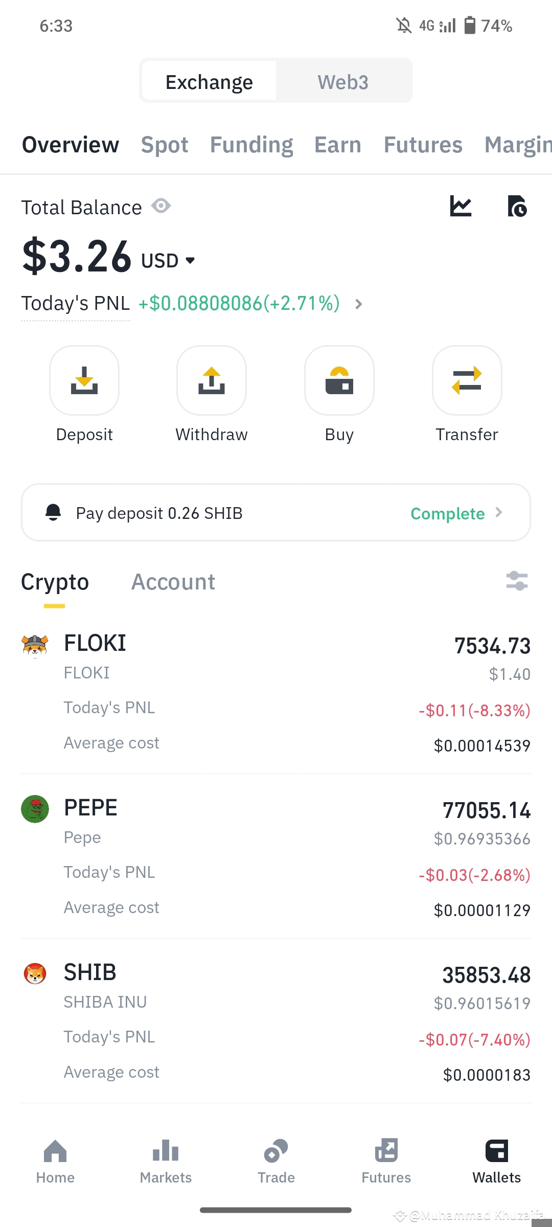 from 1.22 $ to 3.24$ $SHIB $FLOKI $PEPE | Muhammad Khuzaifa on Binance Square