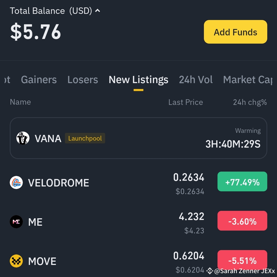 I make 💲1USDT in into 💲5USDT $VELODROME if you want so | Sarah Zenner ...